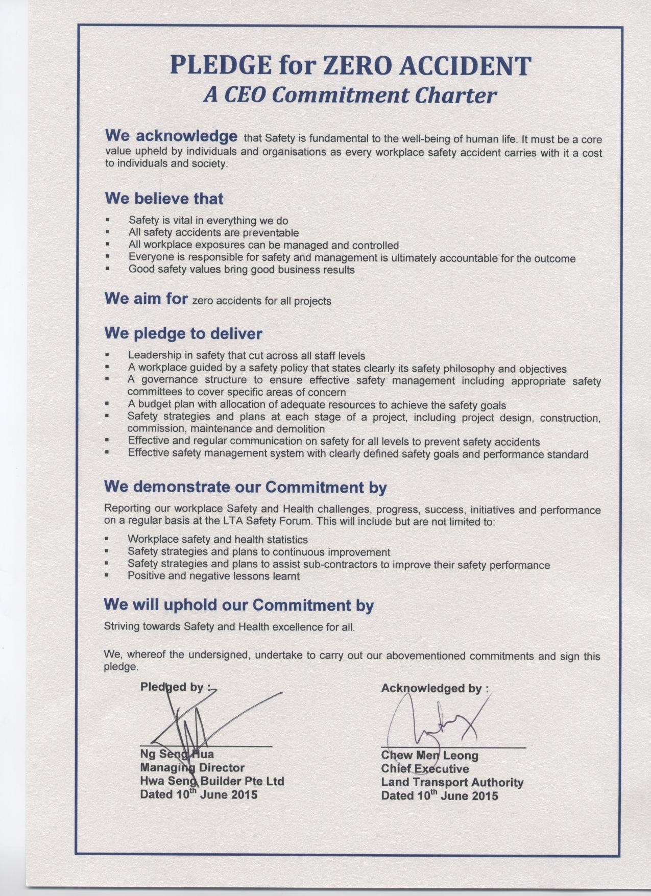 LTA | Zero Accident Movement