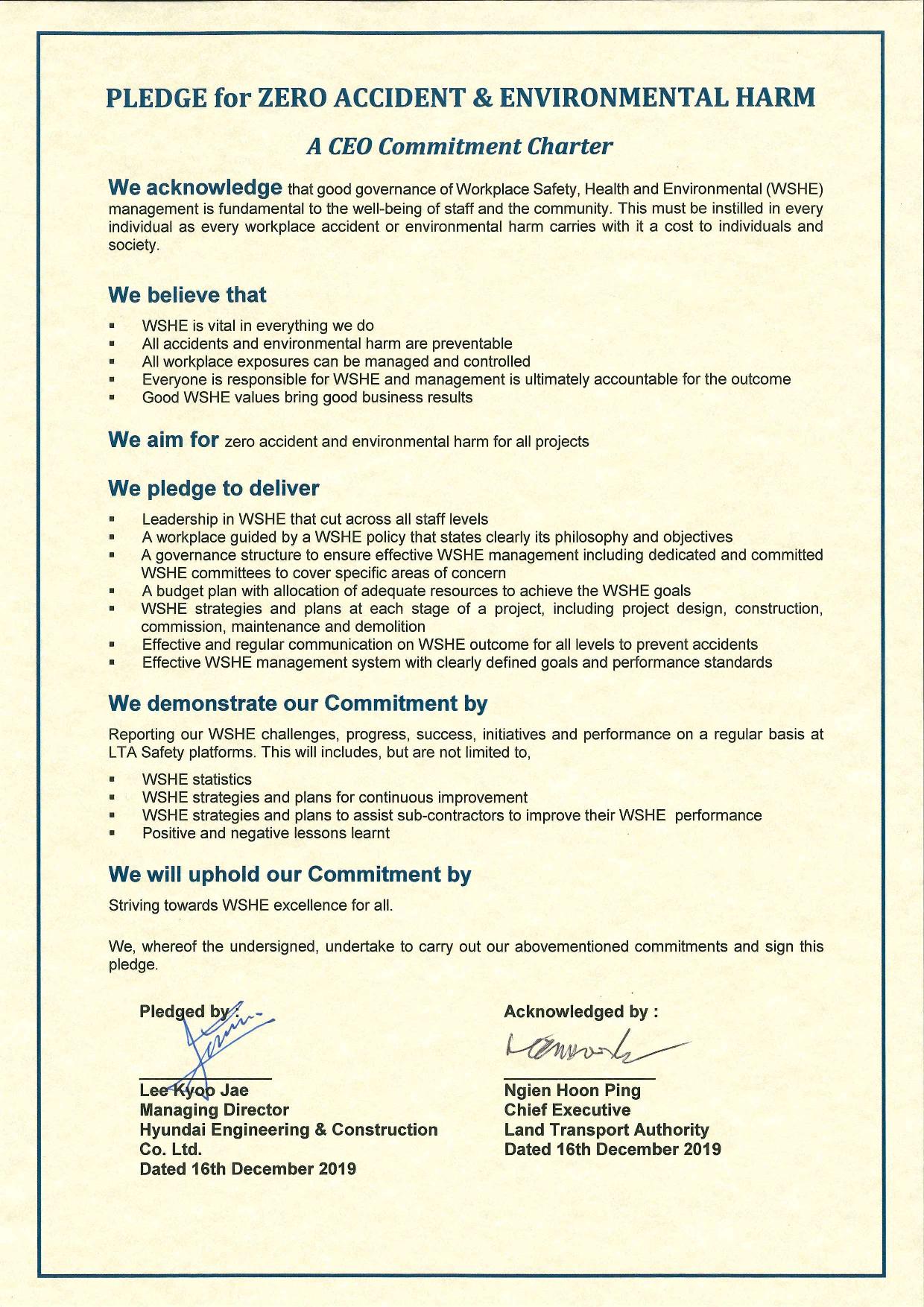 LTA | Zero Accident Movement